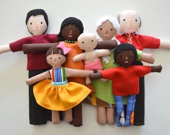 Dollhouse family | Etsy