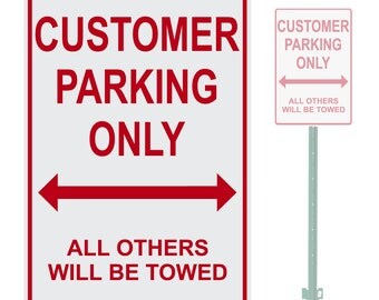 Road Ends In Water Heavy Duty Aluminum Warning Parking Sign