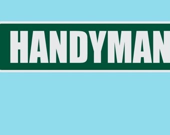 Handyman sign | Etsy