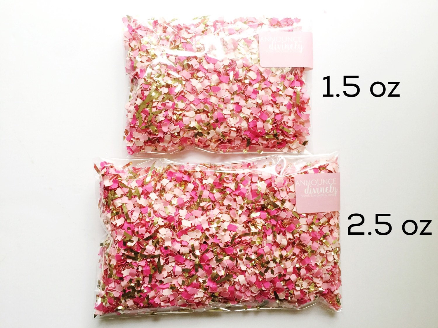 Pink Confetti Pretty in Pink Party Confetti Gender