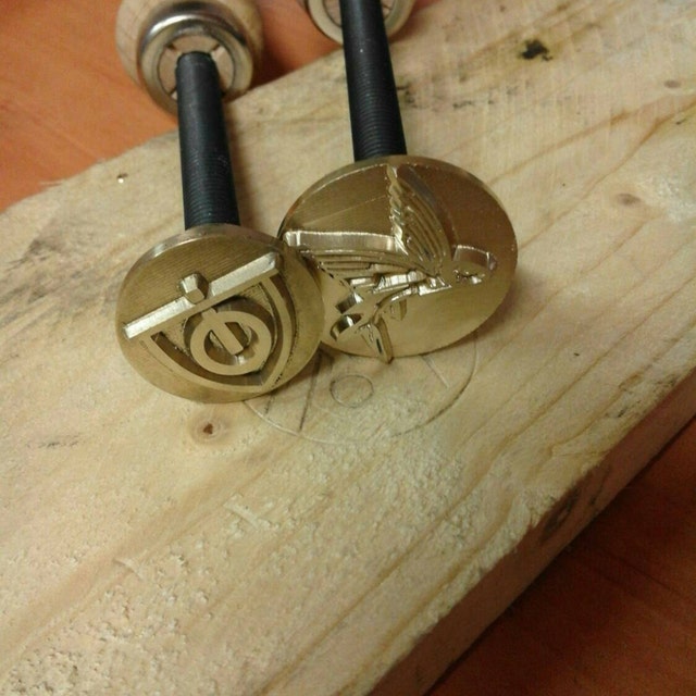 Custom Steel Stamps and Branding Irons by HardStamps on Etsy