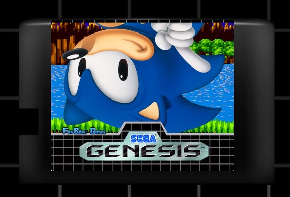 IN STOCK Sonic The Hedgehog ERAZOR Custom Sega by FanBrewGames