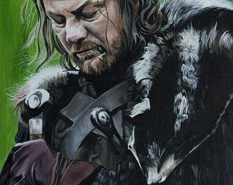 Items similar to Game of Thrones, Ned Stark Poster on Etsy