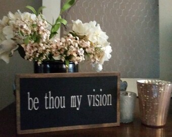 Be thou my vision | Etsy