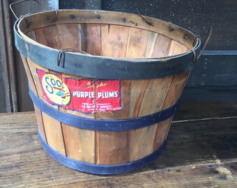 Bushel basket | Etsy