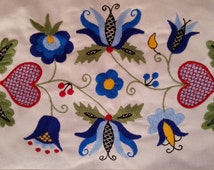 Unique kashubian embroidery related items | Etsy