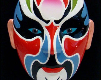 Chinese opera masks | Etsy