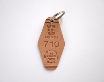 Hotel key tag | Etsy