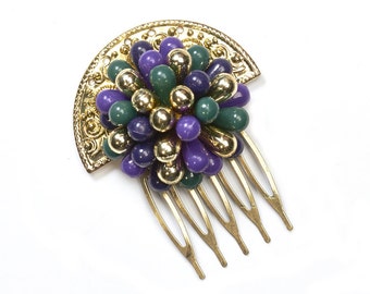 Decorative hair comb | Etsy