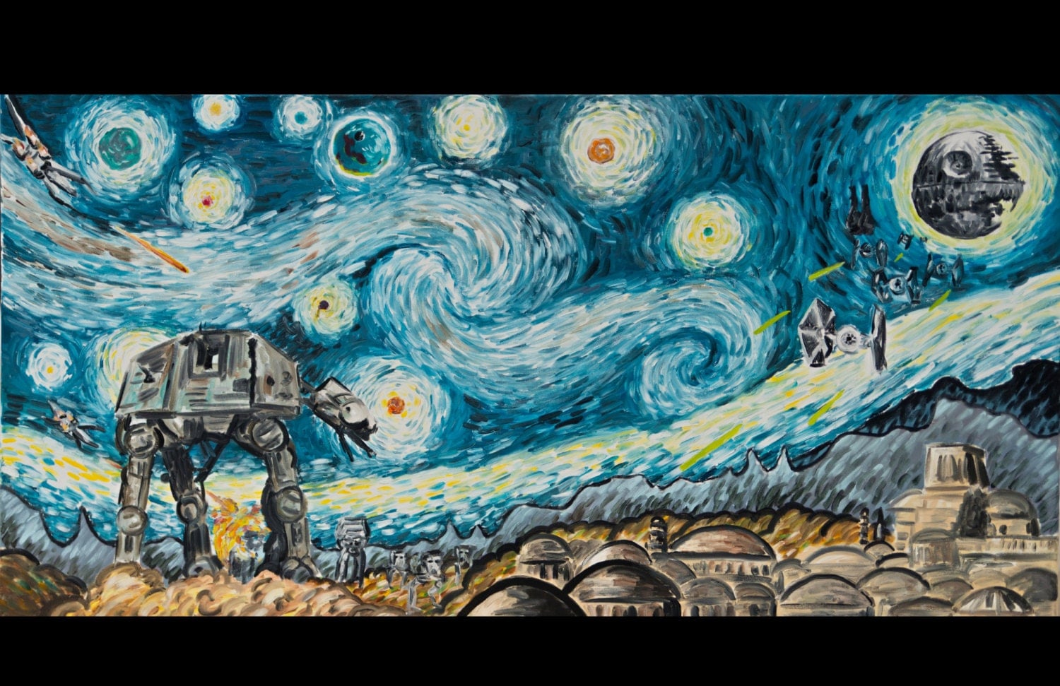 star wars starry night