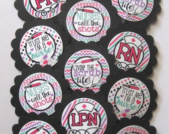 Nurse cake topper | Etsy