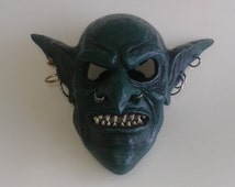 Unique goblin mask related items | Etsy