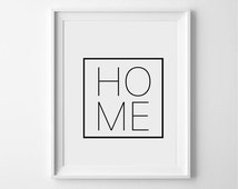 Unique simple typography related items | Etsy