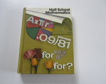 1970s textbook | Etsy