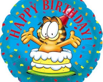 Garfield birthday | Etsy