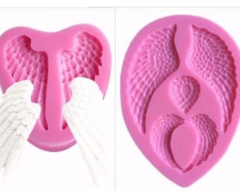 Angel wing mold | Etsy