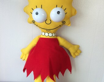 Lisa simpson doll | Etsy