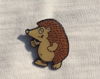 Unique hedgehog pin related items | Etsy