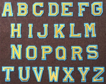 Sew on letters | Etsy