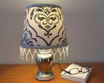 Teal lamp shade | Etsy