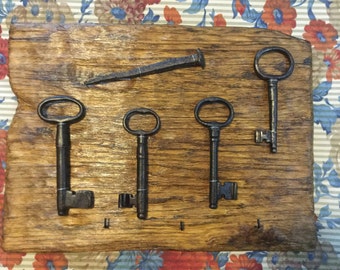 Rustic key holder | Etsy