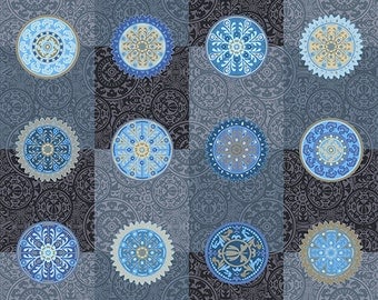 Mandala fabric | Etsy