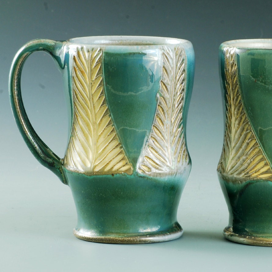Handmade functional pottery inspired by nature by joytanner
