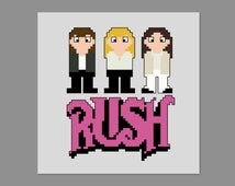 Unique rock cross stitch related items | Etsy