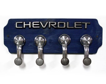 Waterski Clothes Rack with 6 Wall Hooks Coat Rack by StarlingInk