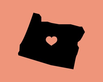 Oregon decal | Etsy
