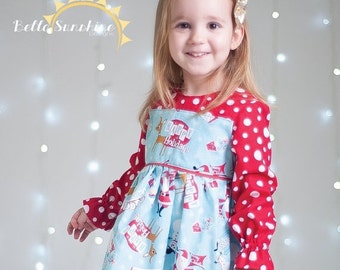 SALE: Rebel Girl Party Dress PDF Sewing by BellaSunshineDesigns