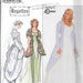 Simplicity 8623 Ladies Begotten Wedding Medieval Dress Gown