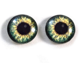 Green evil eye | Etsy