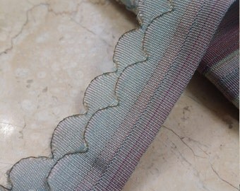 Gold edge ribbon | Etsy
