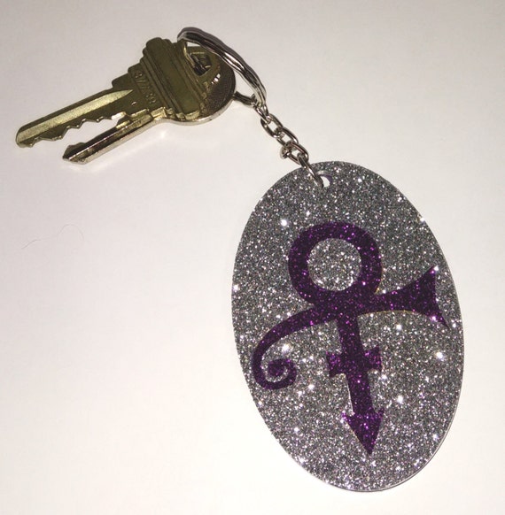 Prince Prince Key Chain Prince Glitter Key Chain Prince