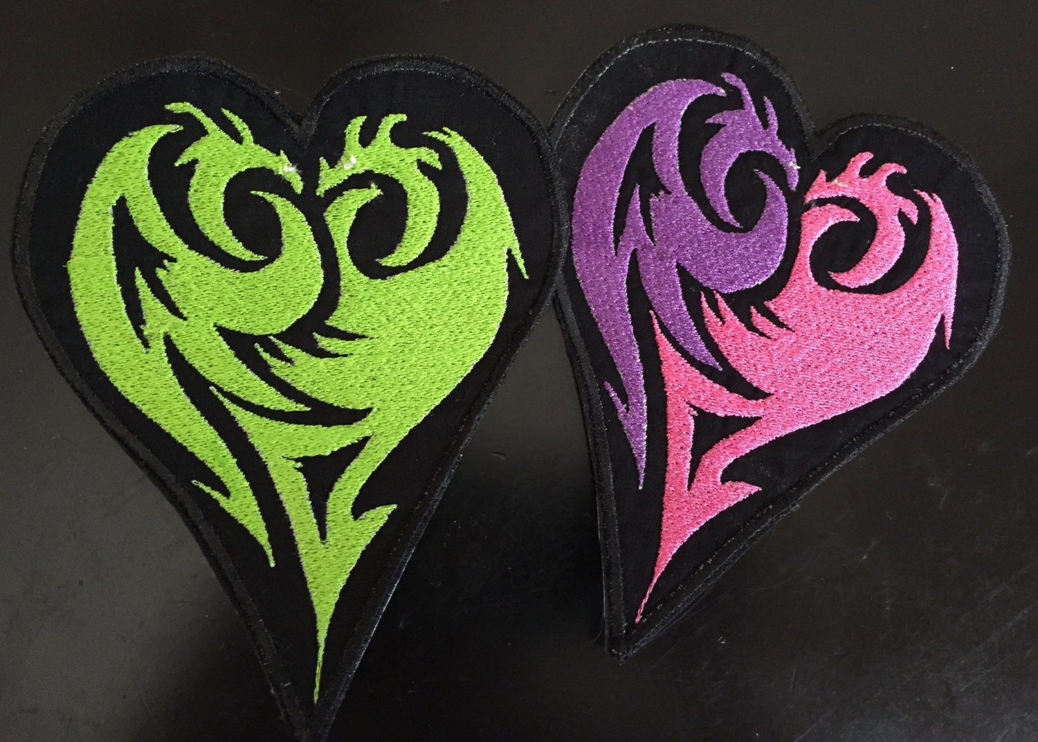 Disney Descendants Inspired Mal's Icon Embroidered Iron