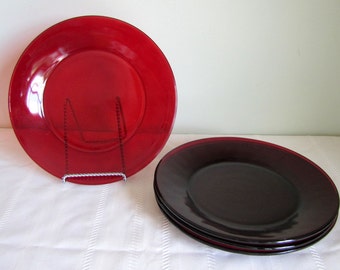 Vintage red ruby | Etsy