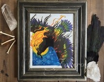 Popular items for rainbow crow on Etsy