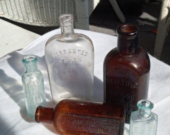 Liniment bottle | Etsy