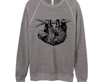 Sloth sweatshirt | Etsy