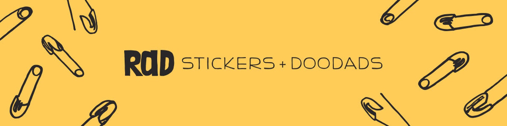 RAD STICKERS DOODADS by RADdoodads on Etsy