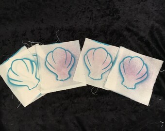 Seashell patches | Etsy