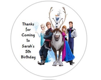 Frozen party favors | Etsy