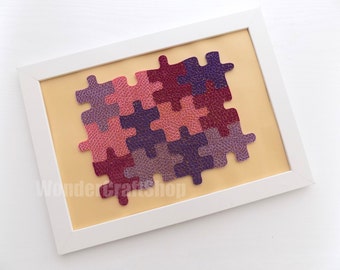 Framed puzzle | Etsy