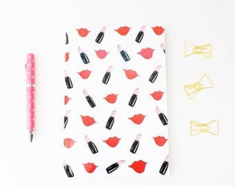 Girly notebook | Etsy