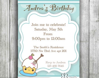 Cute invitations | Etsy