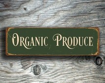 Unique produce signs related items | Etsy