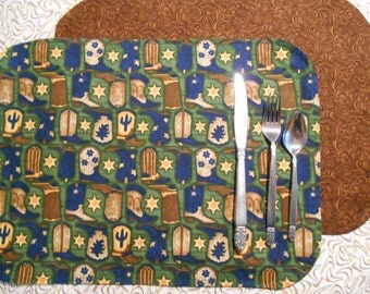 Western placemat | Etsy