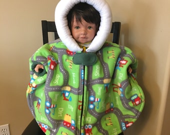 Car seat poncho | Etsy