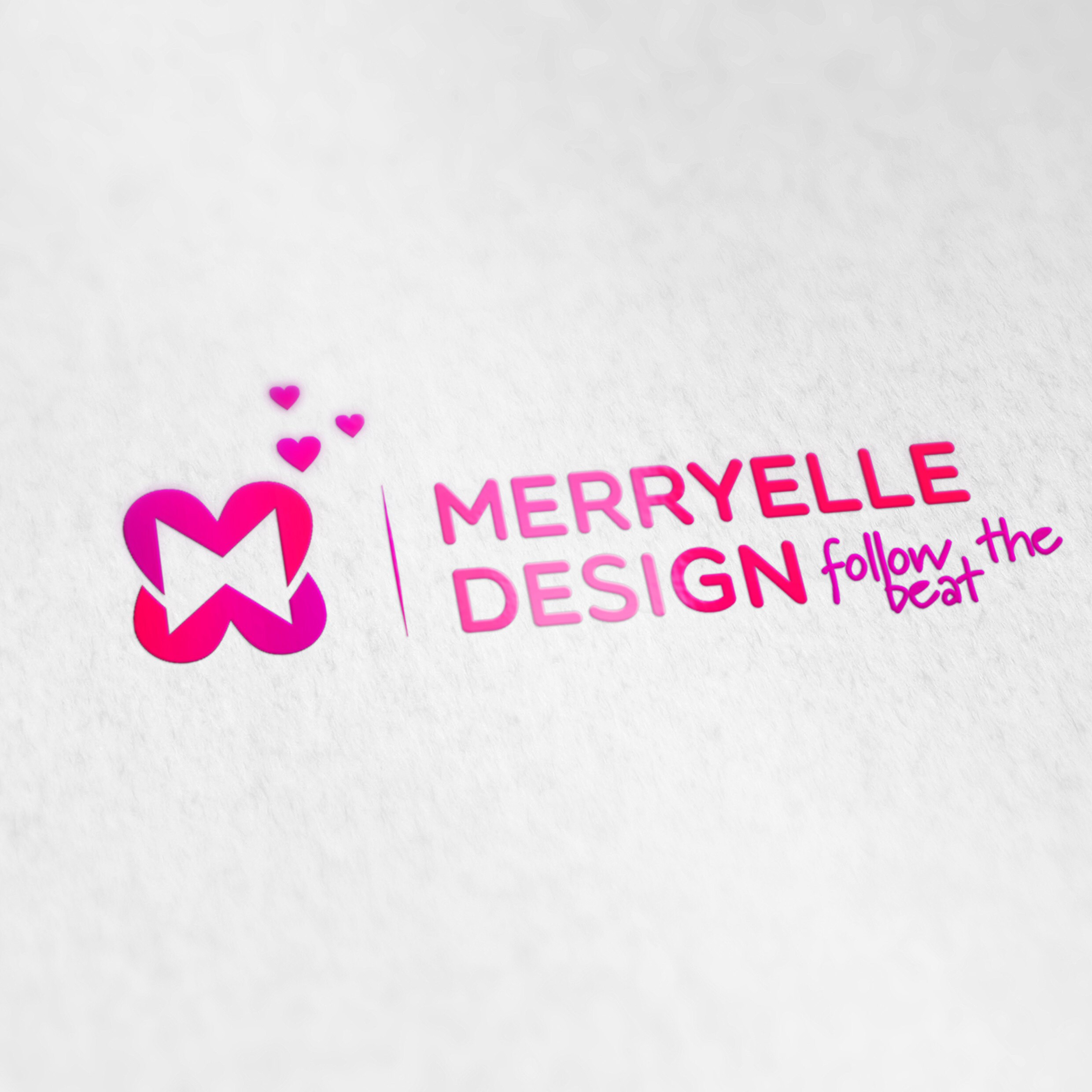 Logo and branding design wedding and party by MerryElleDesign